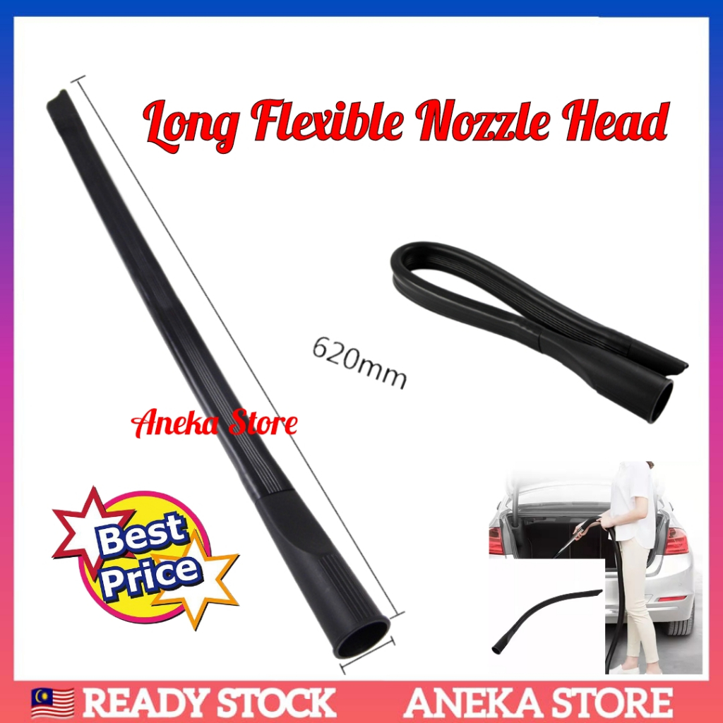 Vacuum Cleaner Long Flexible Suction Nozzle Head Vacum Tool Vakum ...