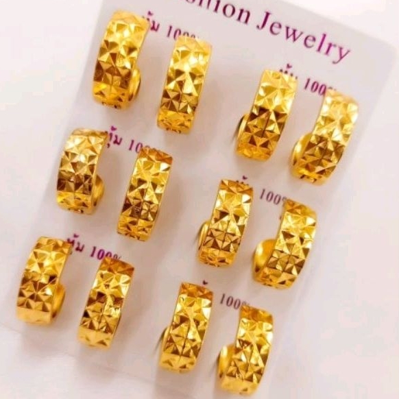 3 DESIGN SUBANG KATUP EMAS BANGKOK ( EARRING ) | Shopee Malaysia