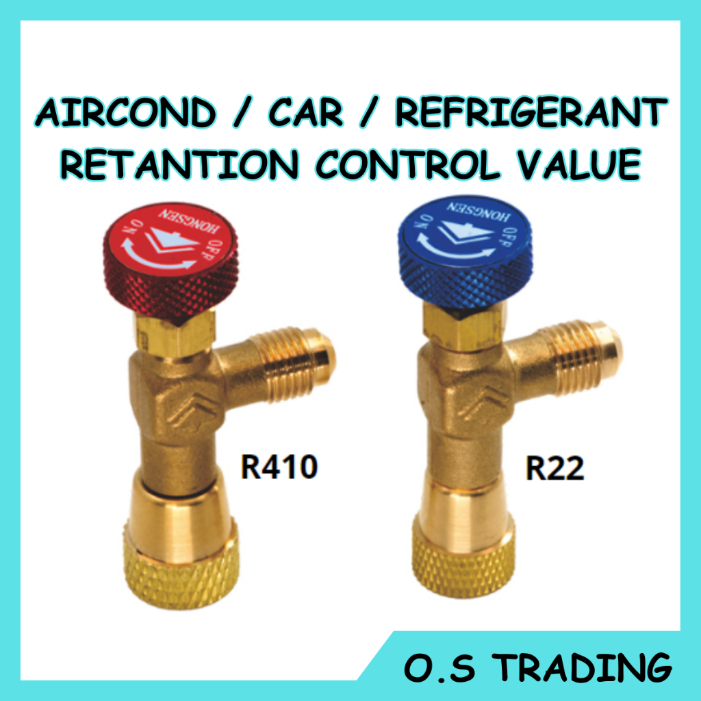 AIRCOND / CAR / REFRIGERANT RETENTION CONTROL VALVE R22 / R410 | HS ...