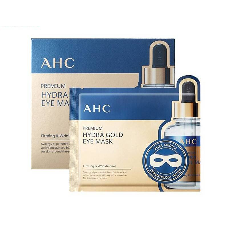 AHC Premium Hydra Gold Foil Eye Mask 5EA x 7ML | Shopee Malaysia