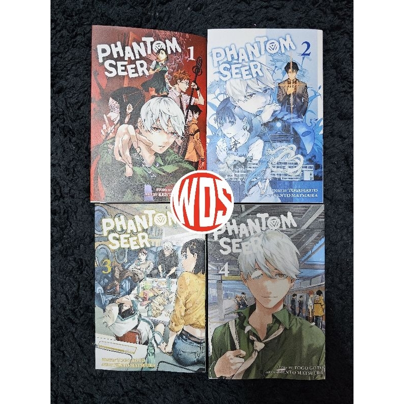 Manga : Phantom Seer volume 1-4 (End)(English Version) | Shopee Malaysia