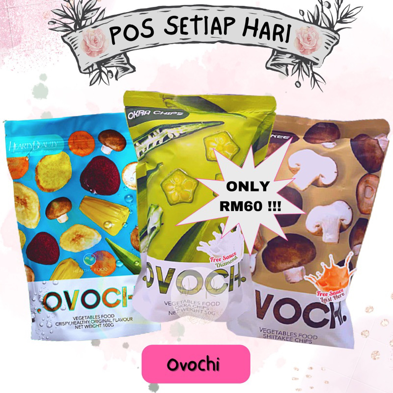 🌹READY STOCK🌹Ovochi Snek Sihat / Kerepek Sayur Buah Kering | Shopee ...