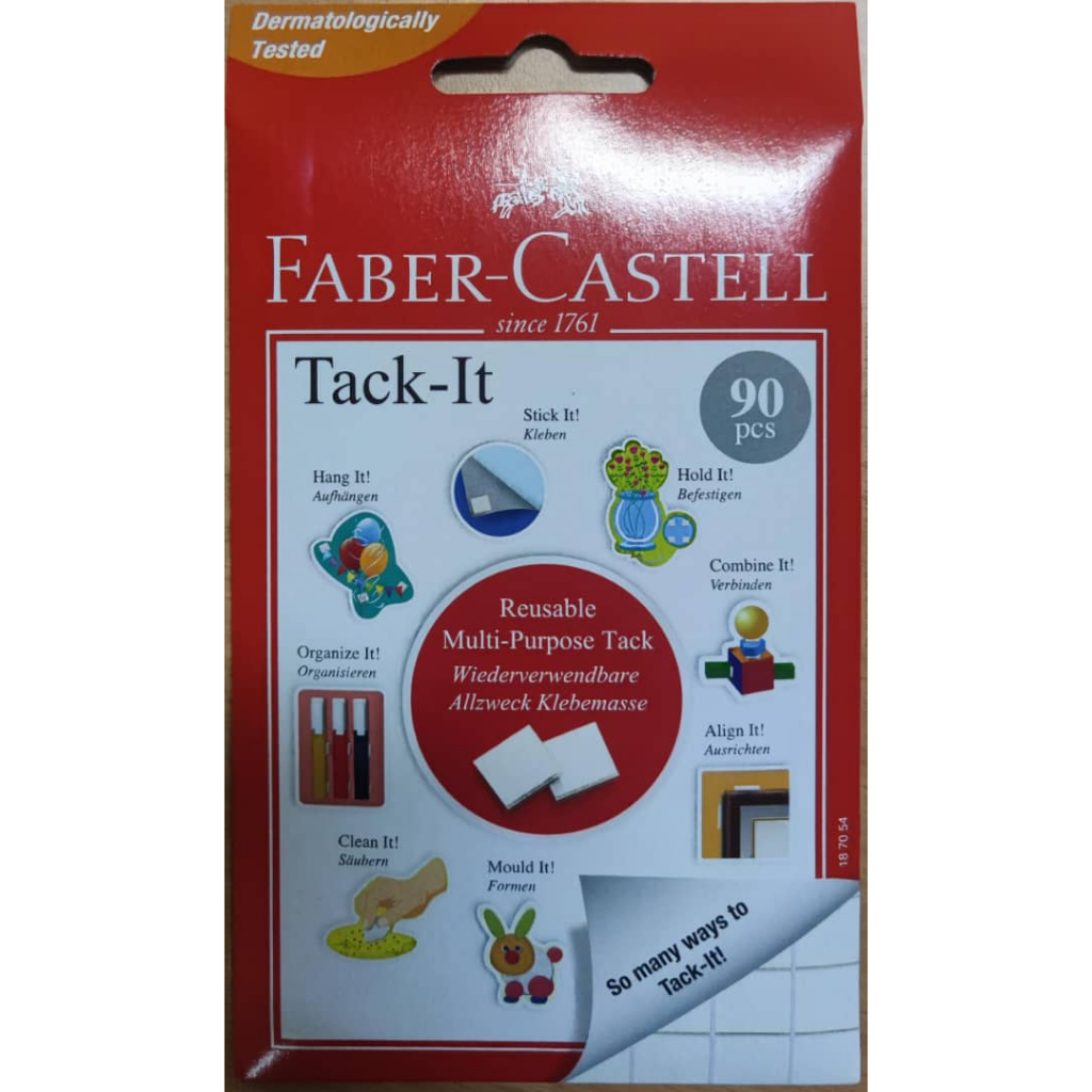 Faber Casttell Tack It 90 pcs | Shopee Malaysia