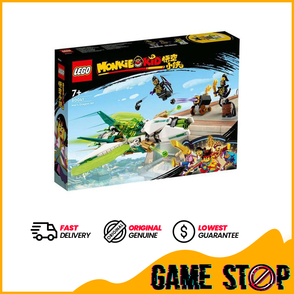 LEGO 80041 Monkie Kid Mei's Dragon Jet Building Bricks Toy 7+ 246 ...