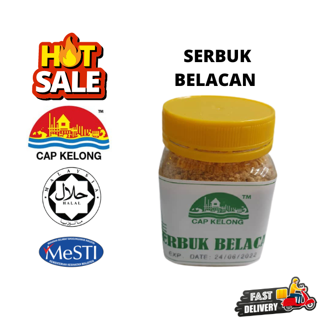 BELACAN SERBUK HALAL MELAKA (SIAP BAKAR) 100GM BELACAN POWDER Hasil ...
