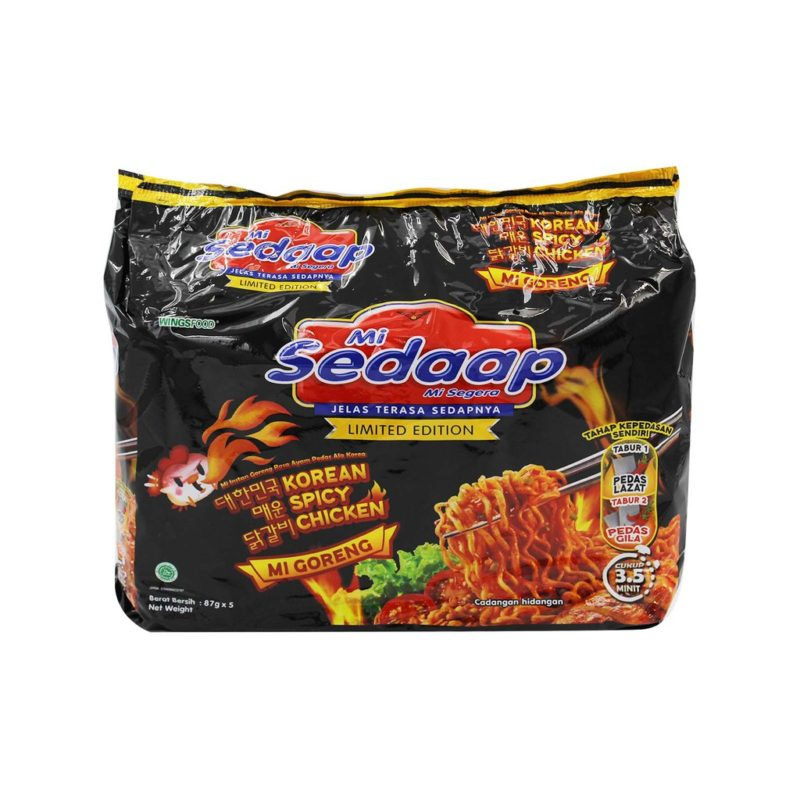 Mi Sedaap / Mee Sedaap Goreng Original / Spicy Korea / Asli Instant ...