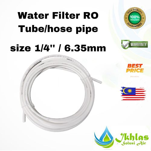 Water Filter Ro Tube 1/4" and 3/8" /High Quality Food Grade /Hose Pipe ...