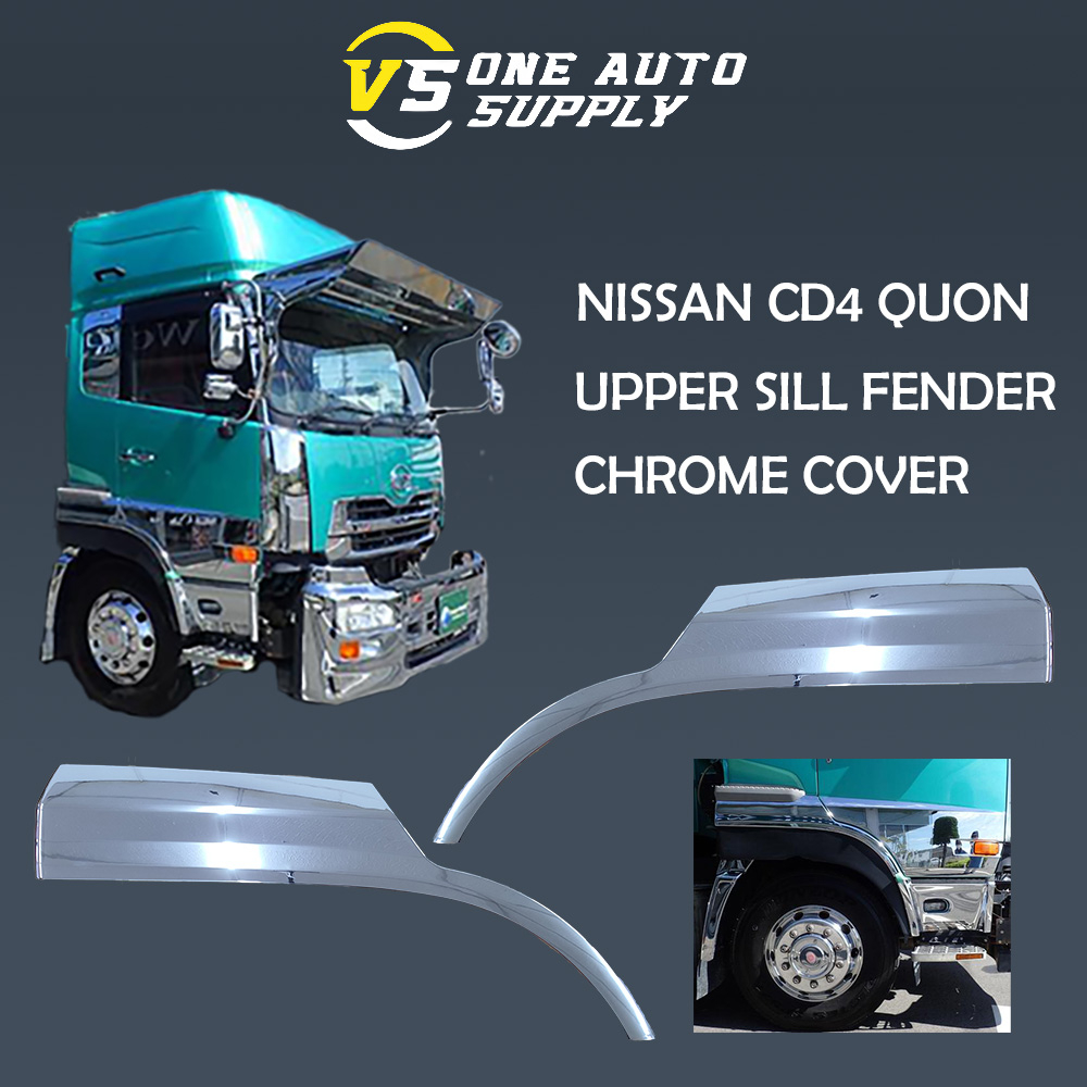 NISSAN QUON CD4 UPPER SILL FENDER CHROME COVER | Shopee Malaysia