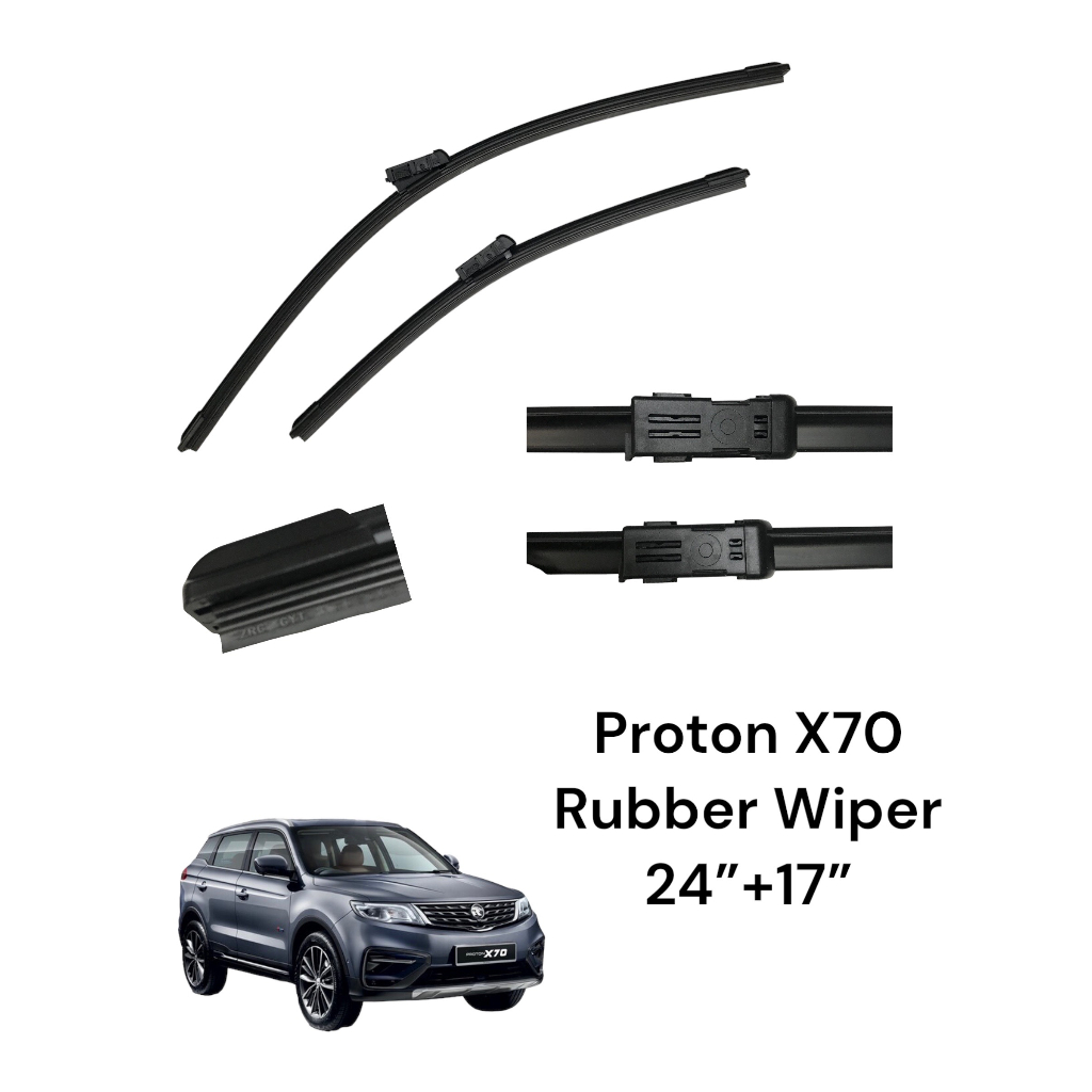 Proton X70 OEM Front Windshield Wiper Blade (24"+17") | Shopee Malaysia