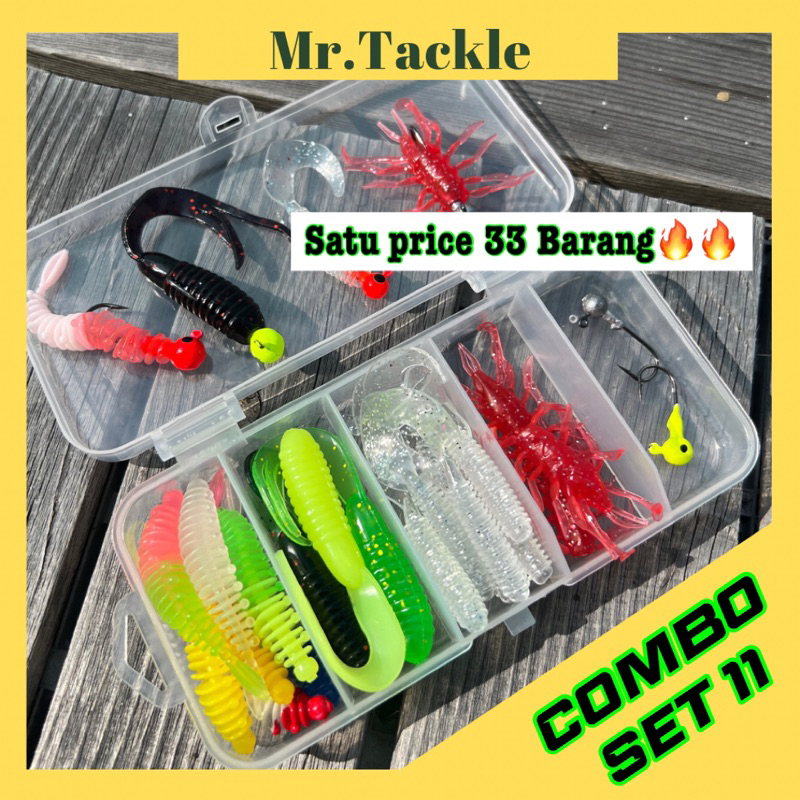 【CS11】 Soft Plastik Combo utk Ultralight Casting Sebarau Haruan PB ... 【CS11】 Soft Plastik Combo utk Ultralight Casting Sebarau Haruan PB ...