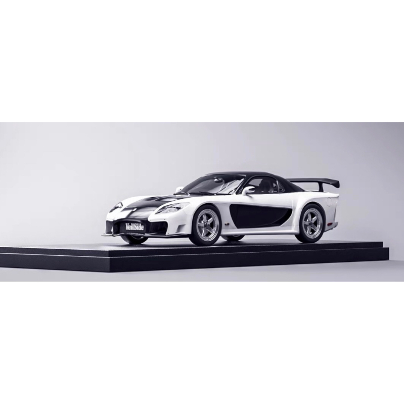 Super Model 1/64 Mazda RX-7 FD3S Veilside - White | Shopee Malaysia