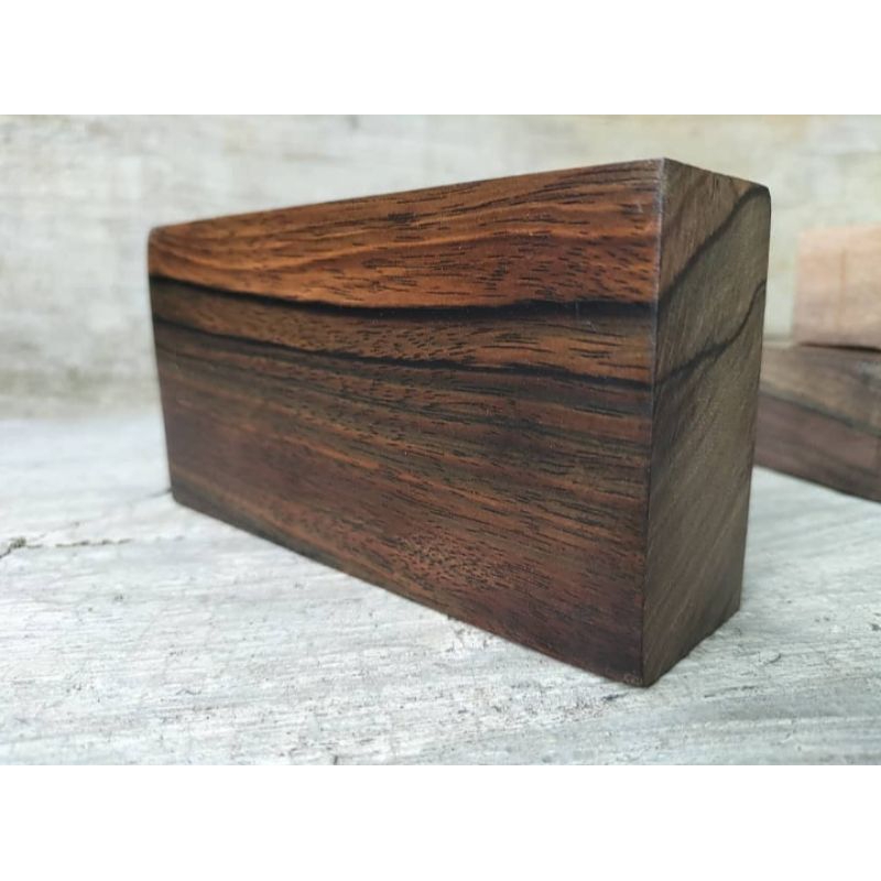 Malaysian Blackwood / Kayu Malam hijau ( Green Ebony ) Exotic Wood ...