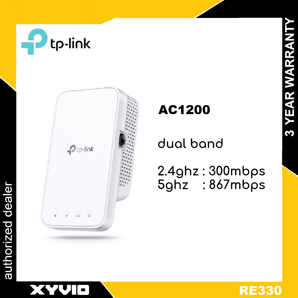 TP-LINK RE330 AC1200 Mesh Wi-Fi Extender | Shopee Malaysia