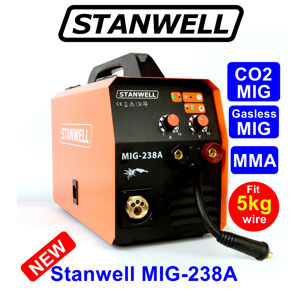 Stanwell MIG238A MIG welding machine (Mesin kimpalan Stanwell MIG238A ...