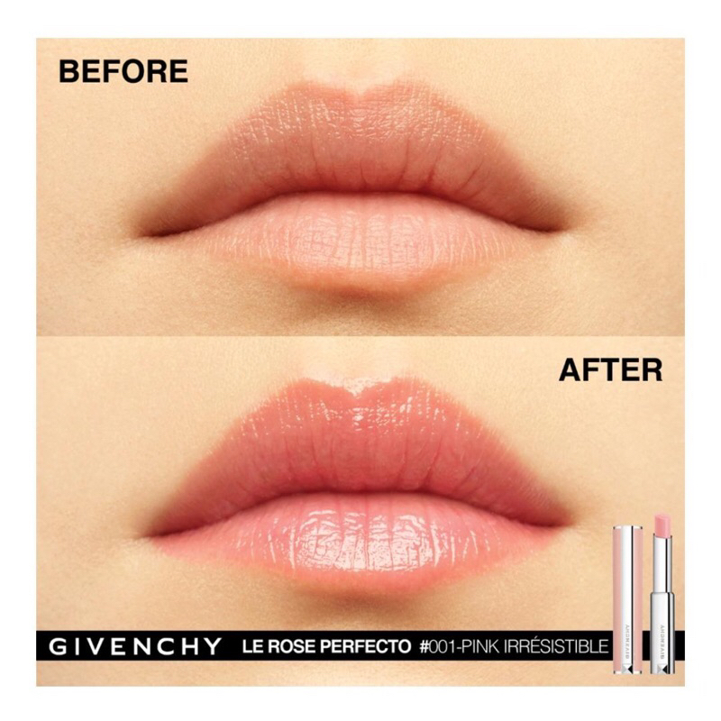 Givenchy Le Rose Perfecto Color Lip Balm 1.5g (mini) | Shopee Malaysia