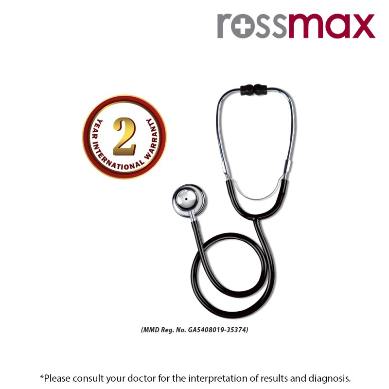 ROSSMAX DUAL HEAD STETHOSCOPE EB200 [2 YEARS WARRANTY] FREE BUBBLE WRAP ...