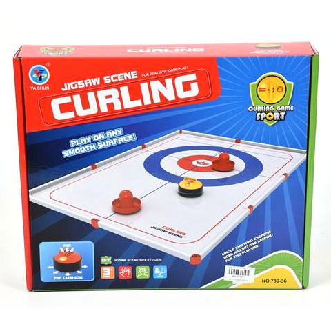 Tabletop Curling Game and Family Fun Board Games Shuffleboard | Shopee ...