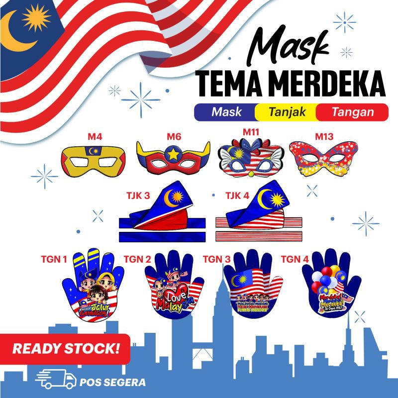 TOPENG MERDEKA VIRAL ️💜💙💚💛 ️ TOPENG,TANJAK,TIARA,TANGAN 🔥🔥🔥 🌟 | Shopee ...