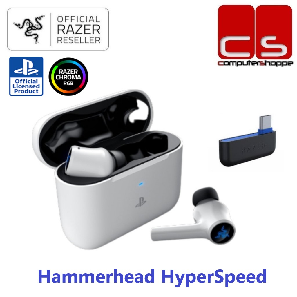 Razer Hammerhead Hyperspeed Wireless Multi Platform Gaming Earbuds