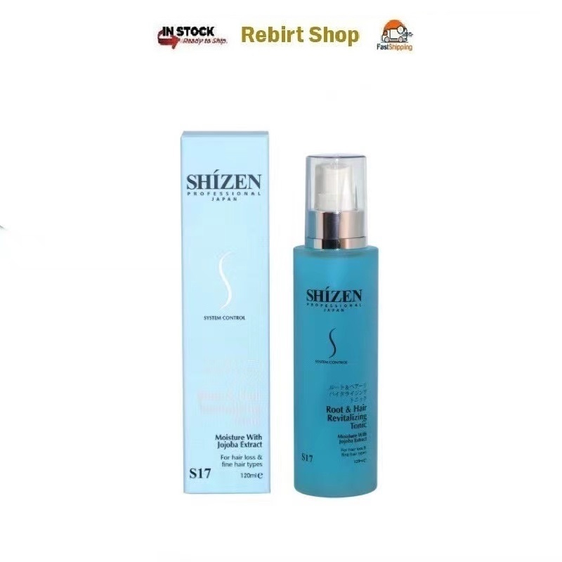 Shizen S17 Root&Hair Revitalizing Tonic 120ml | Shopee Malaysia