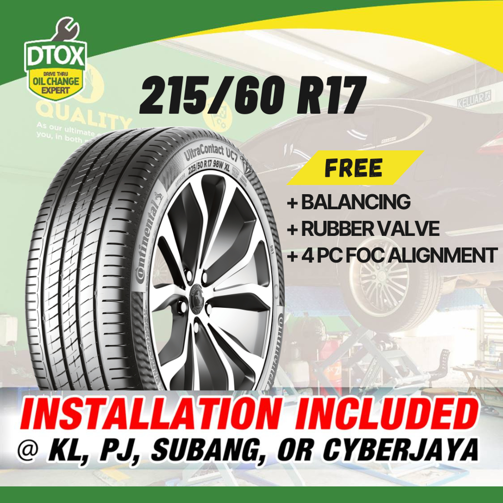 [Installation Provided] New Tyre 215/60R17 for Proton X50 Lexus UX ...