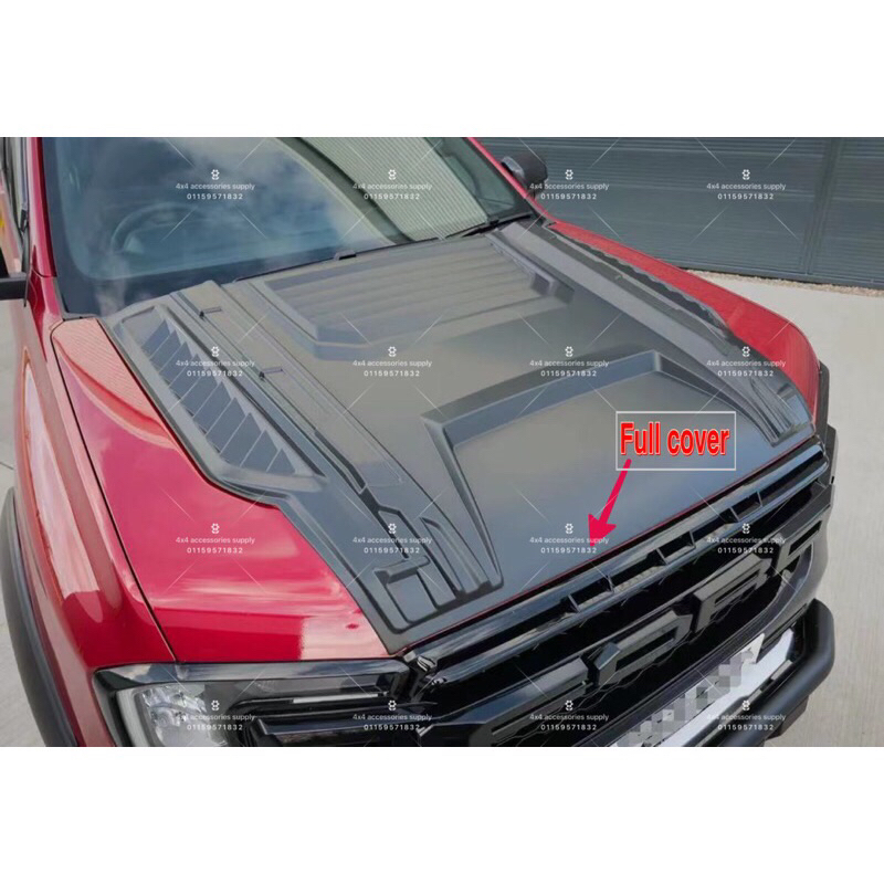 Ford Ranger T9 2022-2023 Bonnet Scoop ABS V8 Ranger T9 Bonnet Scoop ...