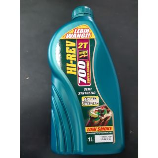 2T HI-REV 700 super racing 1 LITER(semi synthetic) | Shopee Malaysia