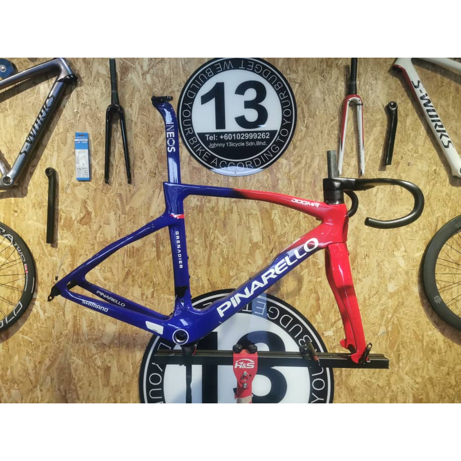 NEW FRAMESET CARBON TAIWAN FRAMES F RIMBRAKE | Shopee Malaysia