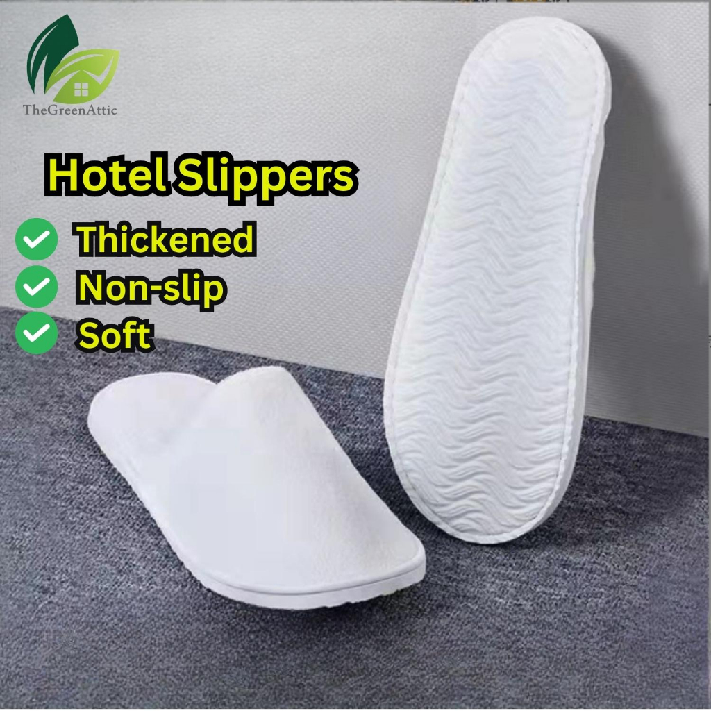 TheGreenAttic Hotel Slippers Homestay Slipper Travel Slipper Room ...