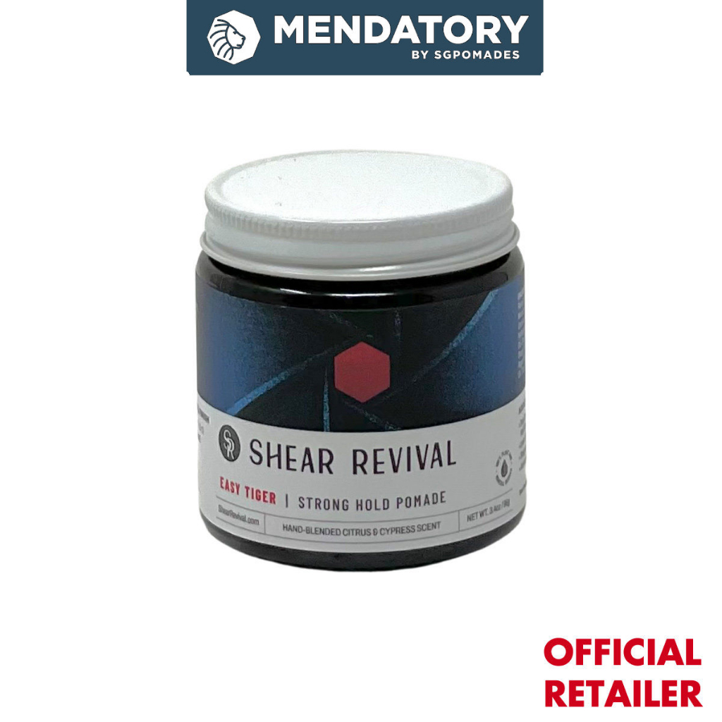 Shear Revival Easy Tiger Traditional Pomade | Shopee Malaysia