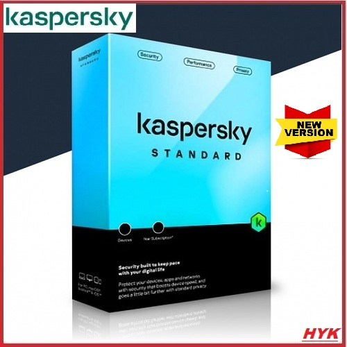 Kaspersky Standard 1 Year Original Box (1 Device/ 3 Device / 5 Device ...