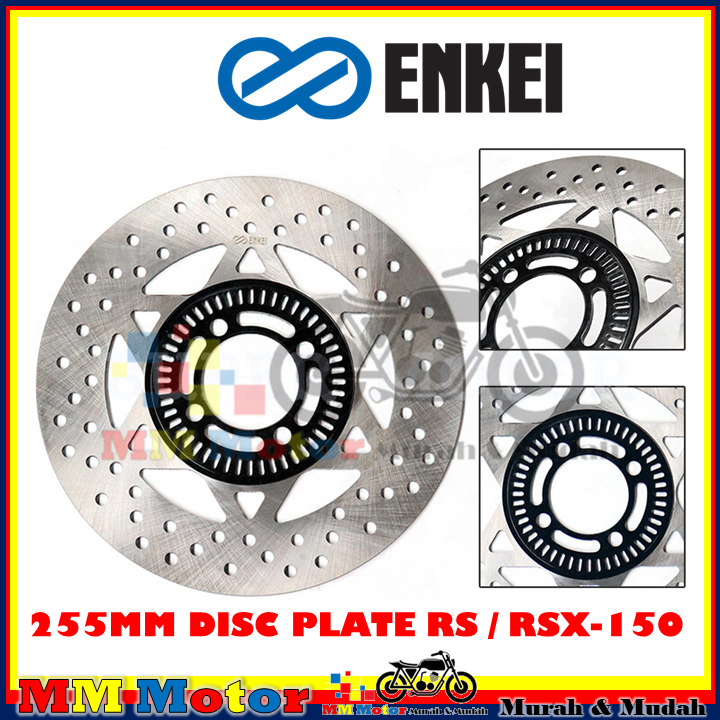 RS150 RSX-150 FRONT ABS DISC PLATE ENKEI 255MM PIRING DISC BRAKE 4 ...