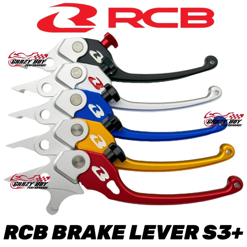 RCB RACING BOY S3 ALLOY ADJUSTABLE BRAKE LEVER (R/H)LC135 4S SRL115 FI ...