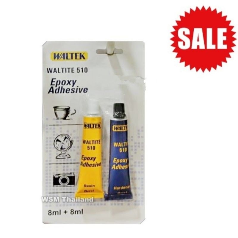 (Ready Stock) Waltek Epoxy Adhesive Glue With Resin And Hardener (8ml ...