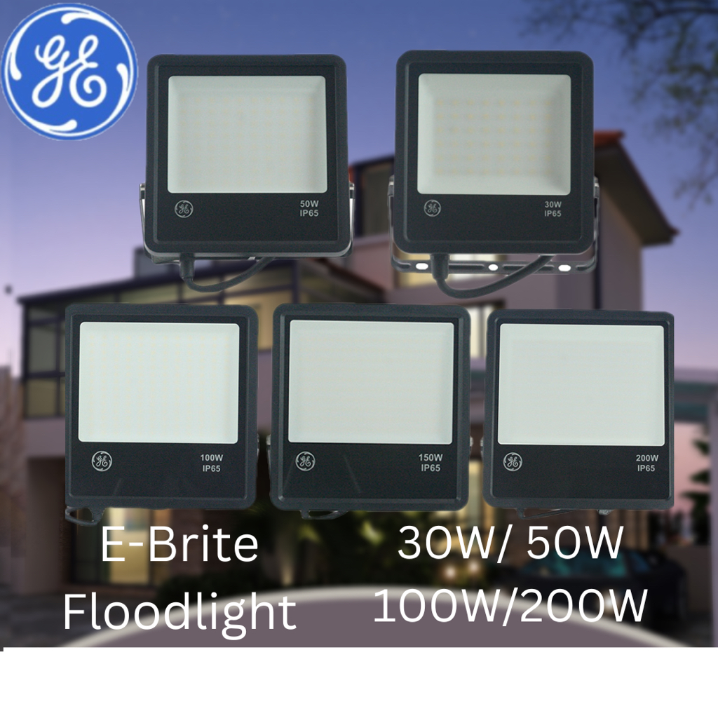 HIGH QUALITY Outdoor GE LED Flood Light Spotlight Waterproof 30W 50W ...