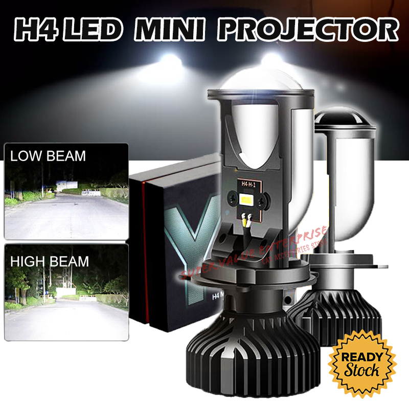 Y6 H4 LED Car Headlight Projector LED Projector Motor headlights 65W ...