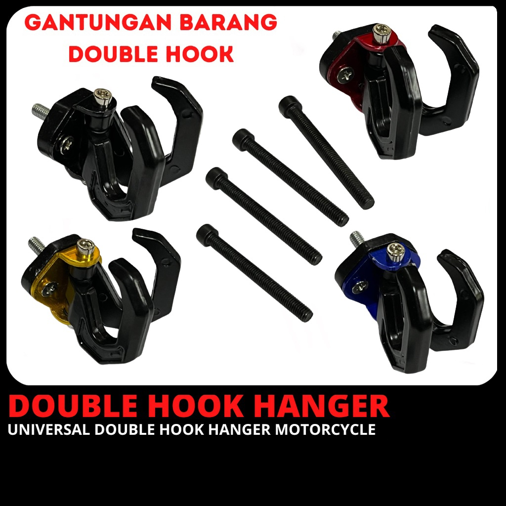 UNIVERSAL HOOK 0 NMAX NVX SCOOTER ALLOY CENTRE BRACKET HOOK HANGER ...