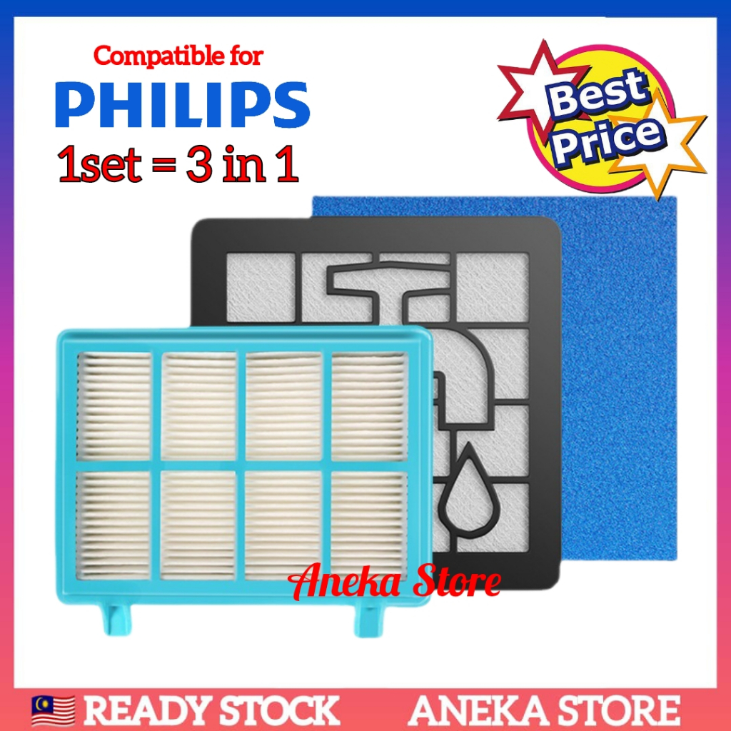 🔥HEPA Filter🔥 Replacement for Philips Vacuum Cleaner Filter FC8010 ...