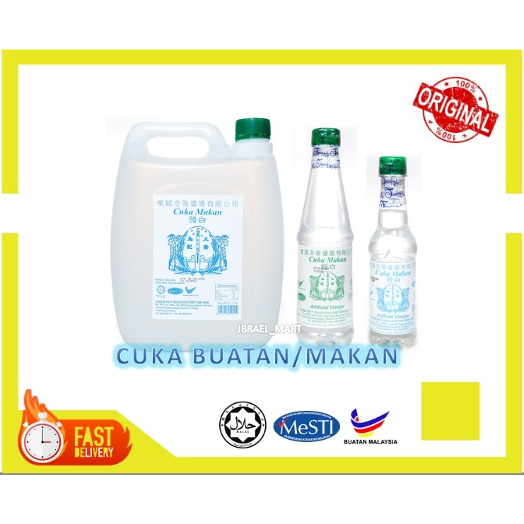 Tasty Dip White Vinegar / Cuka Putih / Cuka Buatan / Cuka Makan ( 315ml ...