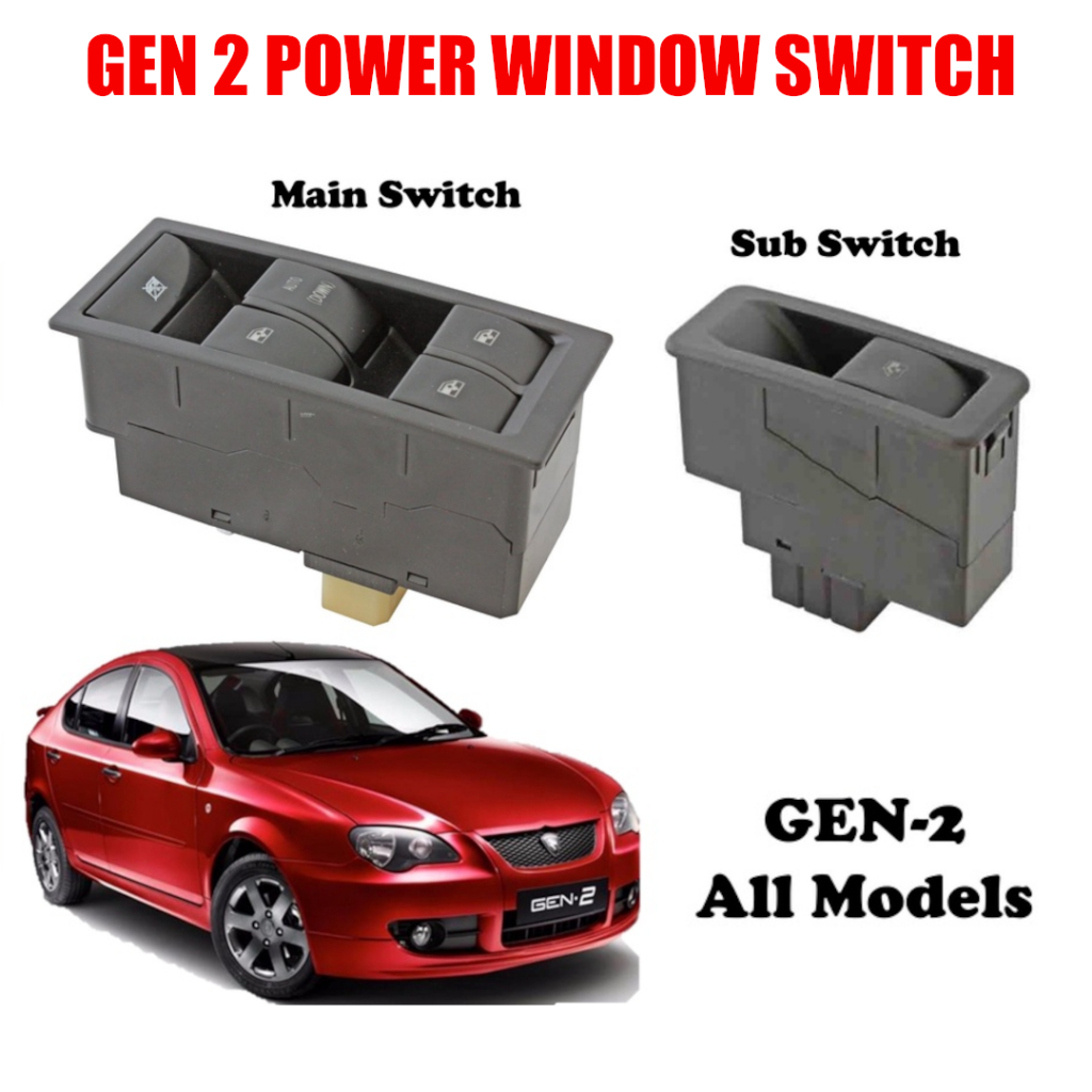 Car oem Gen 2 auto down main switch power window gen2 up down main ...