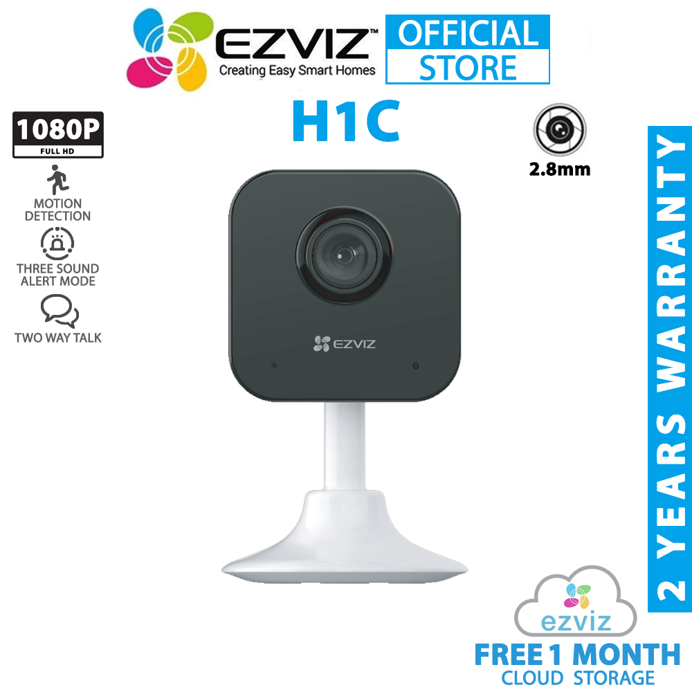 EZVIZ H1C Full HD 1080P 2MP Two Way Talk Motion Detection Wireless ...