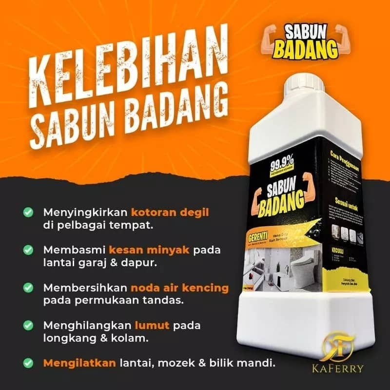 🔥HOT ITEM🔥COMBO SABUN BADANG MAKEOVER FABRIK KERAK KUALI TAHI LALAT ...