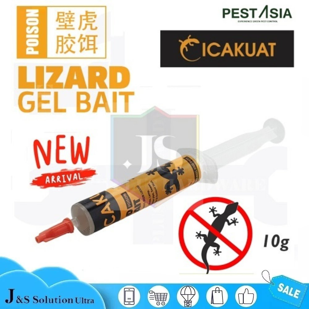 PEST ASIA Racun Cicak Berkesan / Umpan Gel Gecko / Lizard Gel Bait ...