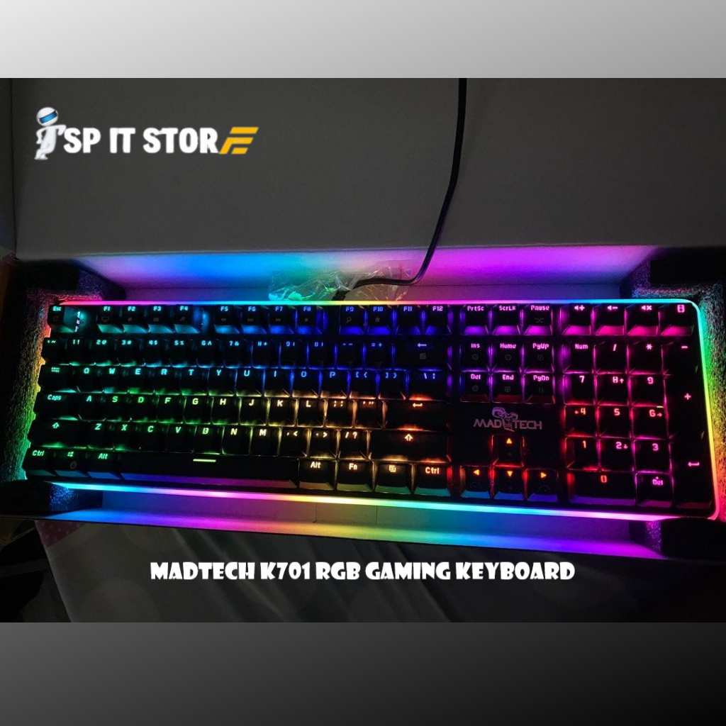 MADTECH K701 RGB GAMING KEYBOARD | Shopee Malaysia