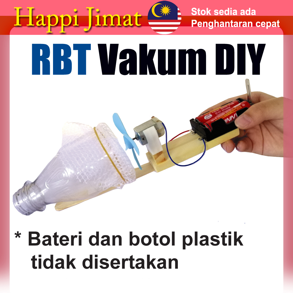 Projek RBT KSSR KSSM - Pembersih Vakum DIY STEM Projek / DIY Electric ...