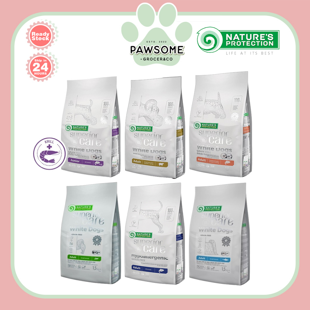 NATURE'S PROTECTION Superior Care White Dog Adult Small Breeds 1.5kg ...