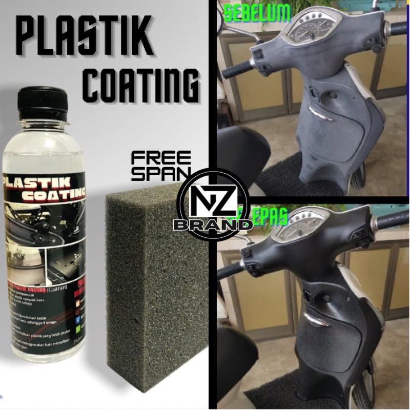 🔥PROMOSI🇲🇾 PLASTIK COATING🔥( hilangkan kusam pada permukaan plastik hitam) | Shopee Malaysia