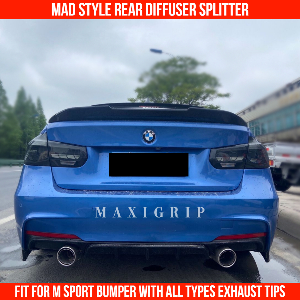 BMW F30 M sport Vorstainer Diffuser competition style rear diffuser F30 ...