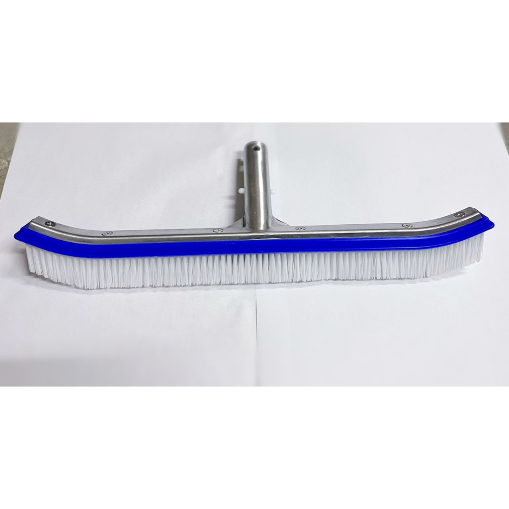Swimming Pool Nylon Wall Brush 18" Length with Aluminium Socket ...