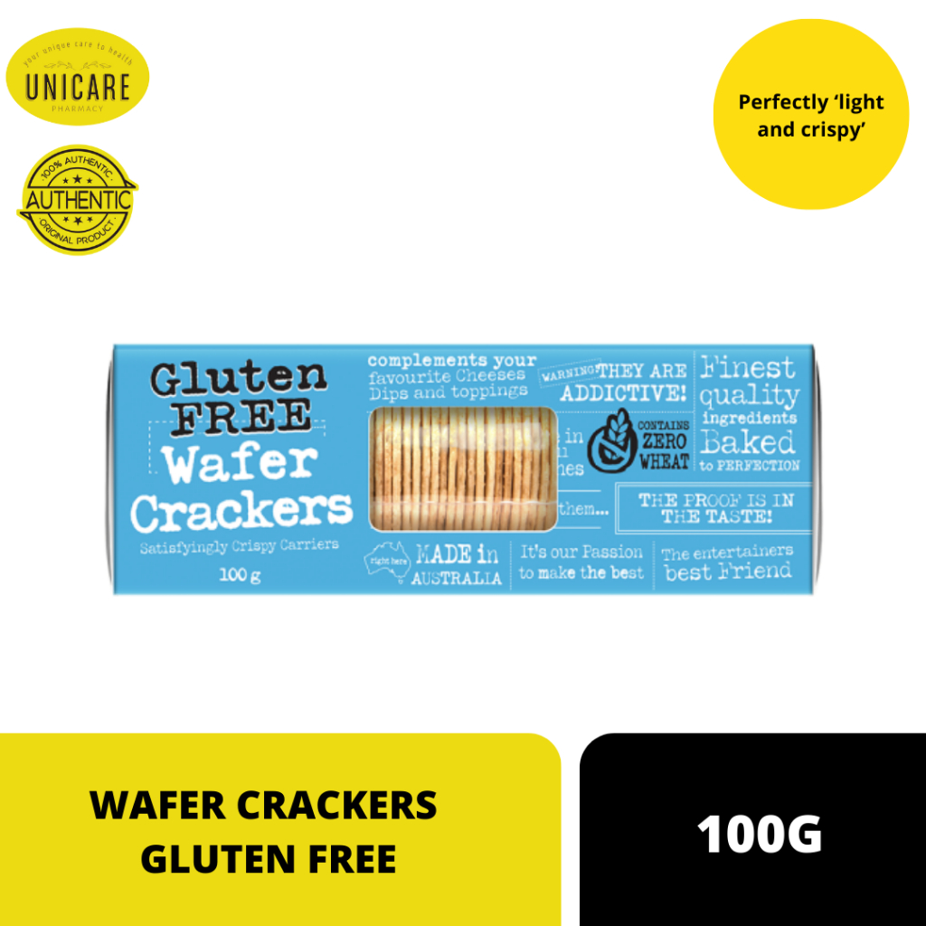 GLUTEN FREE WAFER CRACKERS 100G. Made in Australia | Shopee Malaysia